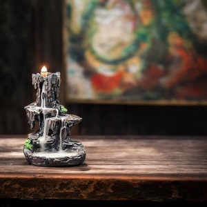 Aroma Diffuser, Diffuseur , Smoke Fountain, Miniature Fountain, Zen ...