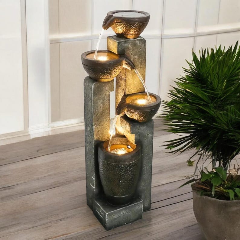 Water Fountain, Water Jets, Fountains, Brunnen, Zen, Zimmerbrunnen ...