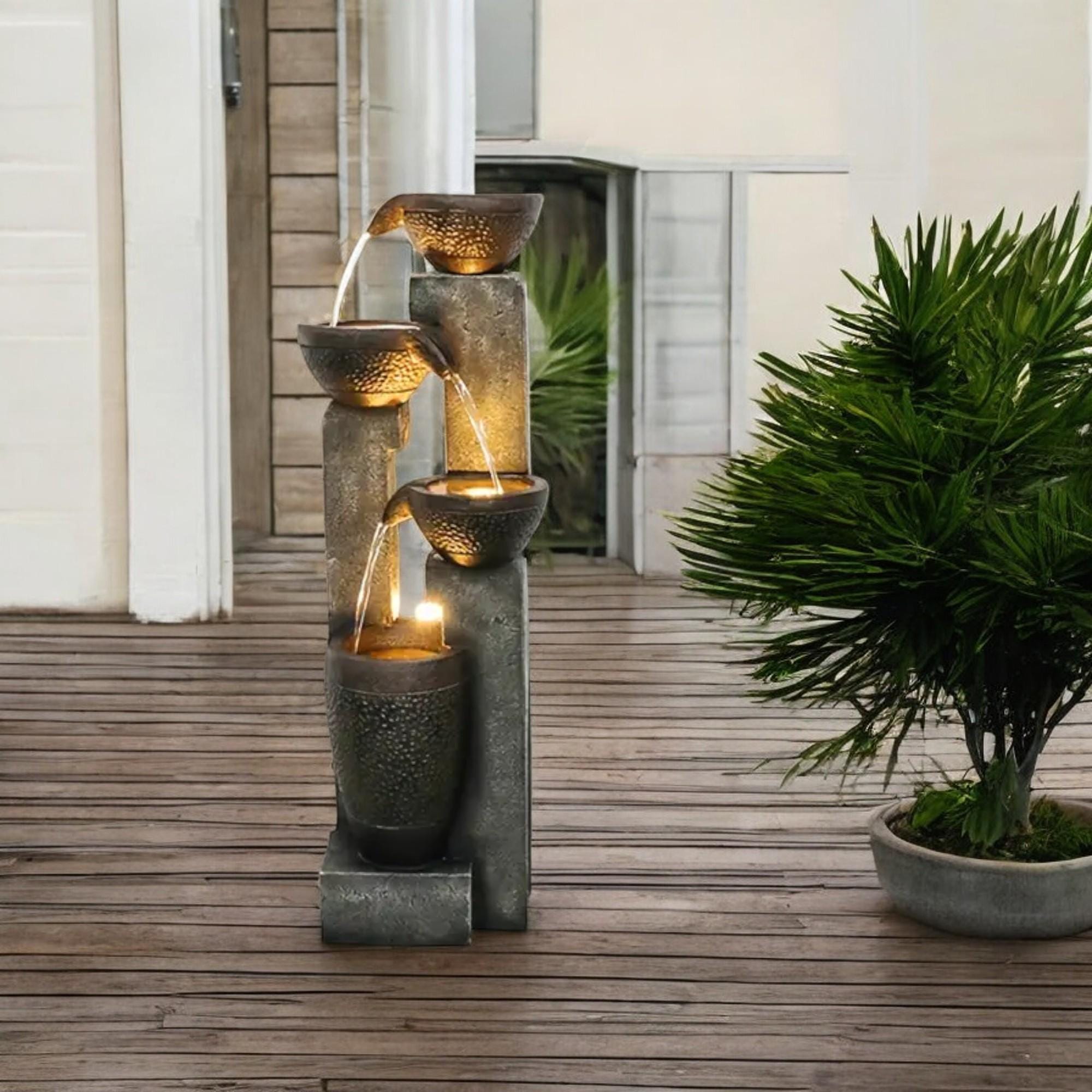 Water Fountain, Water Jets, Fountains, Brunnen, Zen, Zimmerbrunnen ...