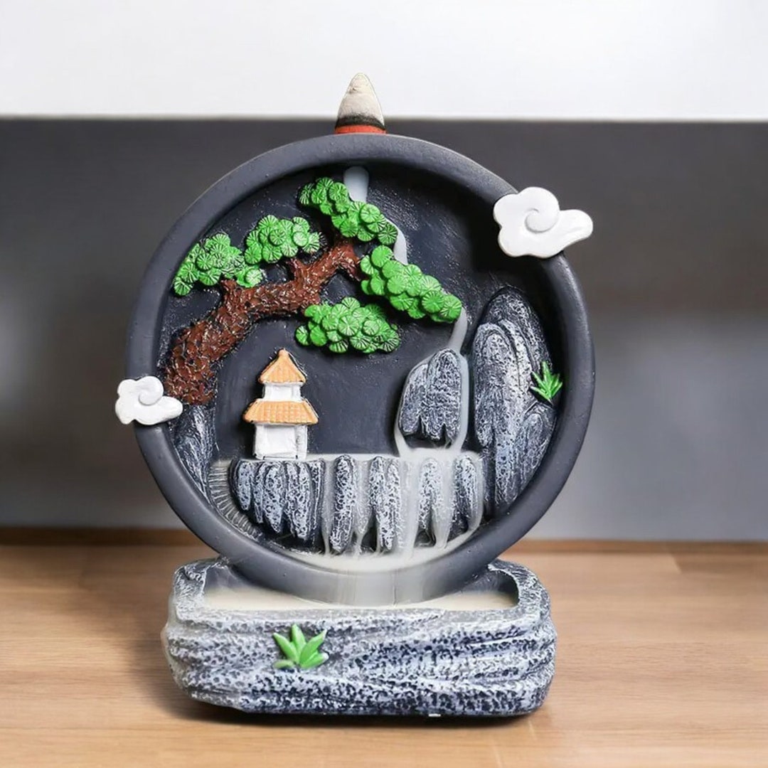Aroma Diffuser, Diffuseur , Smoke Fountain, Miniature Fountain, Zen ...