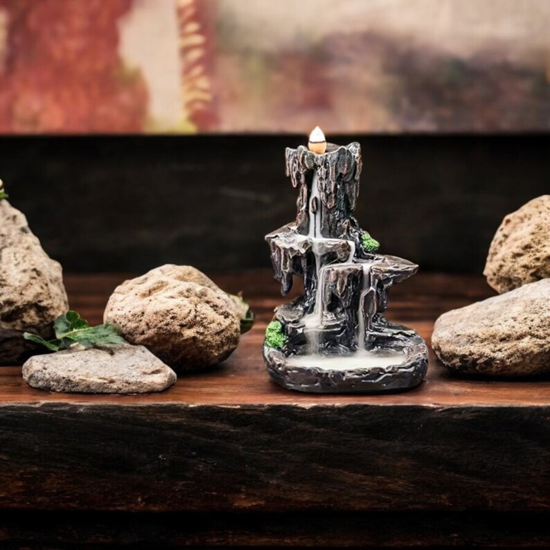 Aroma Diffuser, Diffuseur , Smoke Fountain, Miniature Fountain, Zen ...