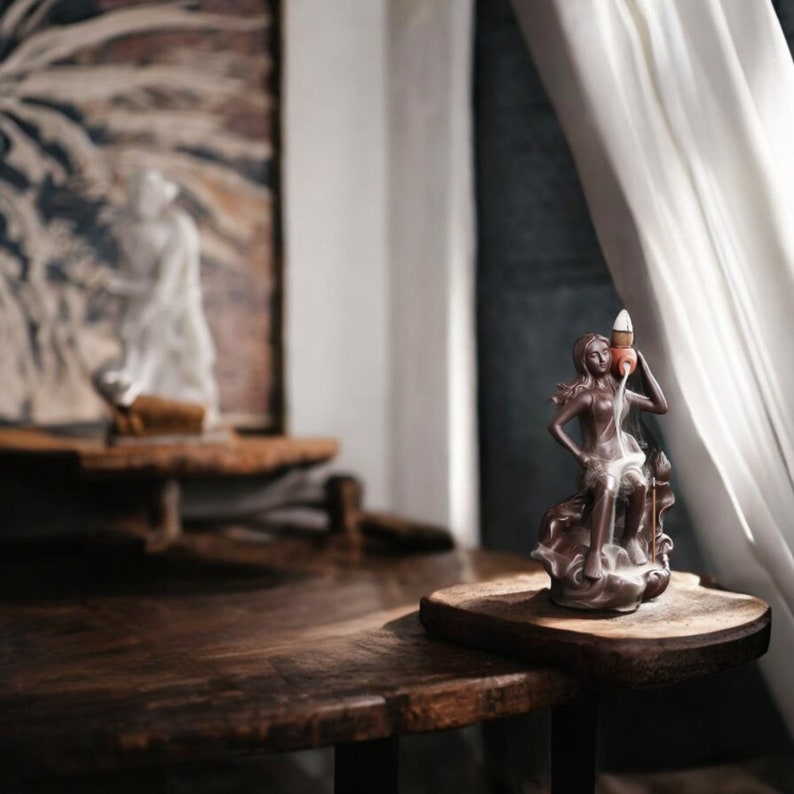 Aroma Diffuser, Diffuseur , Smoke Fountain, Miniature Fountain, Zen ...