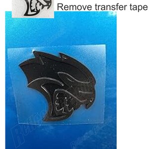 Challenger SRT Hellcat - Hellcat Fender Emblem Overlay Stickers - Etsy