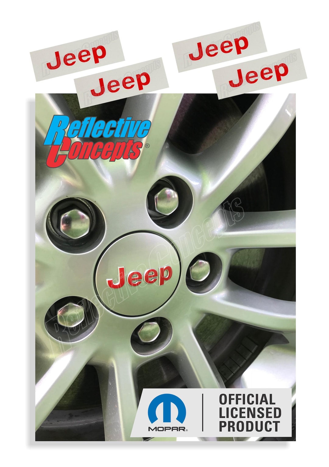 14-23 Cherokee - Jeep Center Cap Lettering Decal Stickers - Etsy