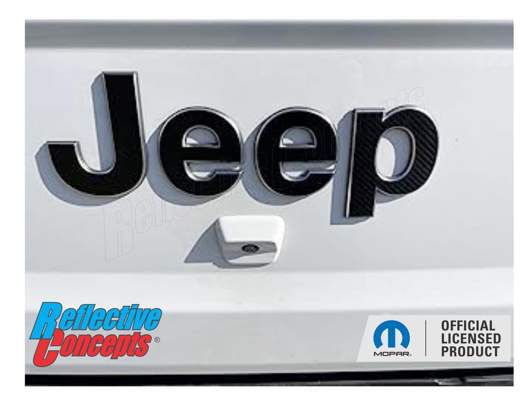 Jeep Tailgate Emblem Overlay Stickers - 2020-2024 Gladiator - Etsy