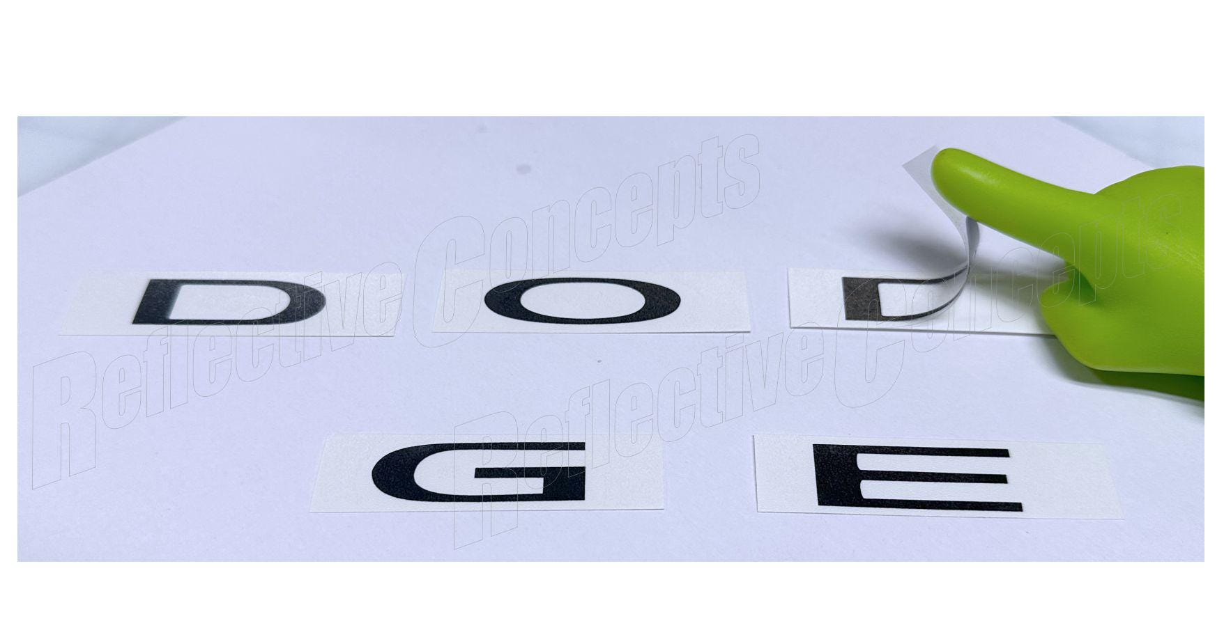 DODGE Liftgate Emblem Overlay Decal Sticker - 2014-2025 Durango - Etsy
