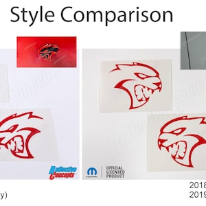 Challenger SRT Hellcat - Hellcat Fender Emblem Overlay Stickers - Etsy