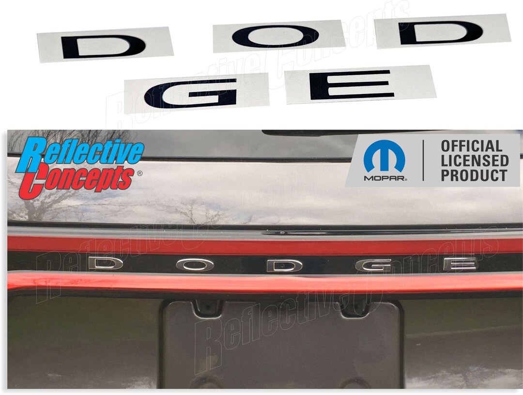 DODGE Liftgate Emblem Overlay Decal Sticker - 2014-2025 Durango - Etsy