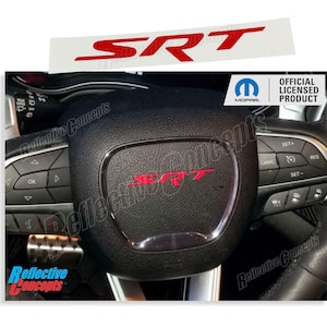 SRT Steering Wheel Lettering Decal Sticker - 14-21 Grand Cherokee SRT ...