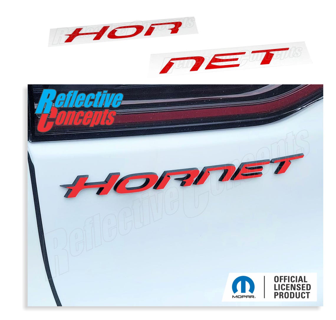 HORNET Emblem Overlay Sticker - Fits: 2023-2025 Dodge Hornet - Etsy