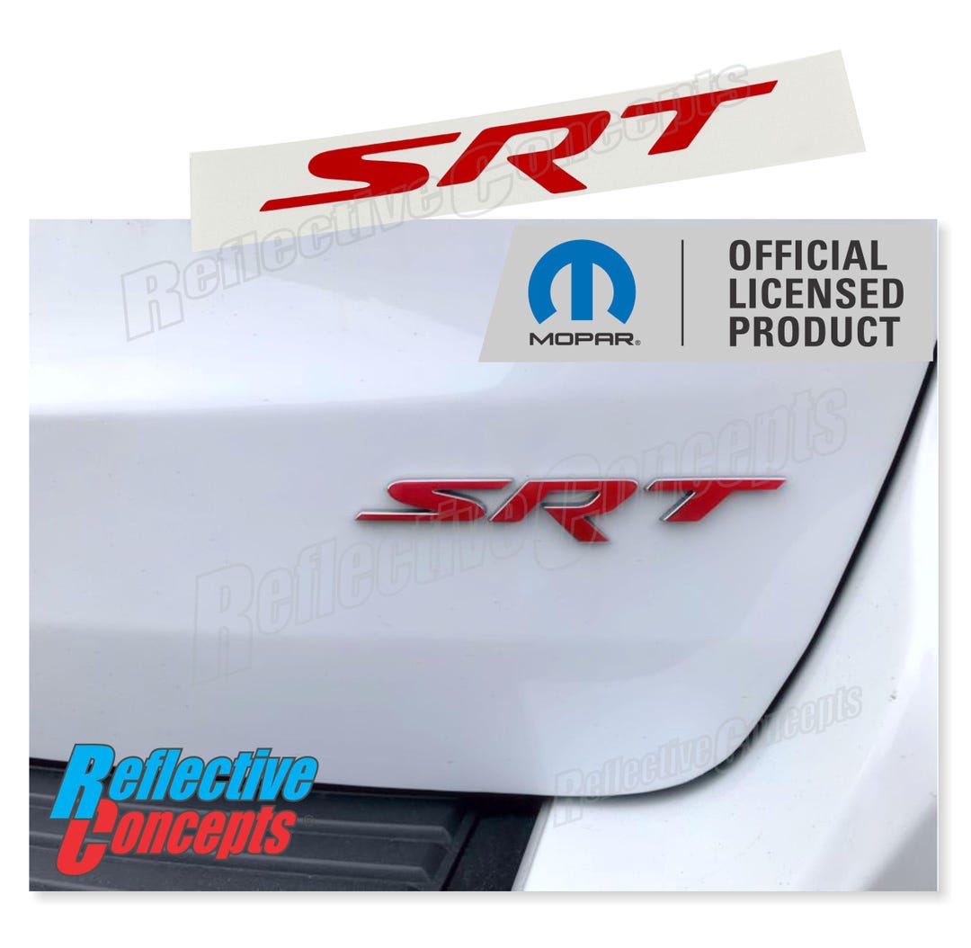 2014-2021 Grand Cherokee - SRT Liftgate Emblem Overlay Sticker - Etsy