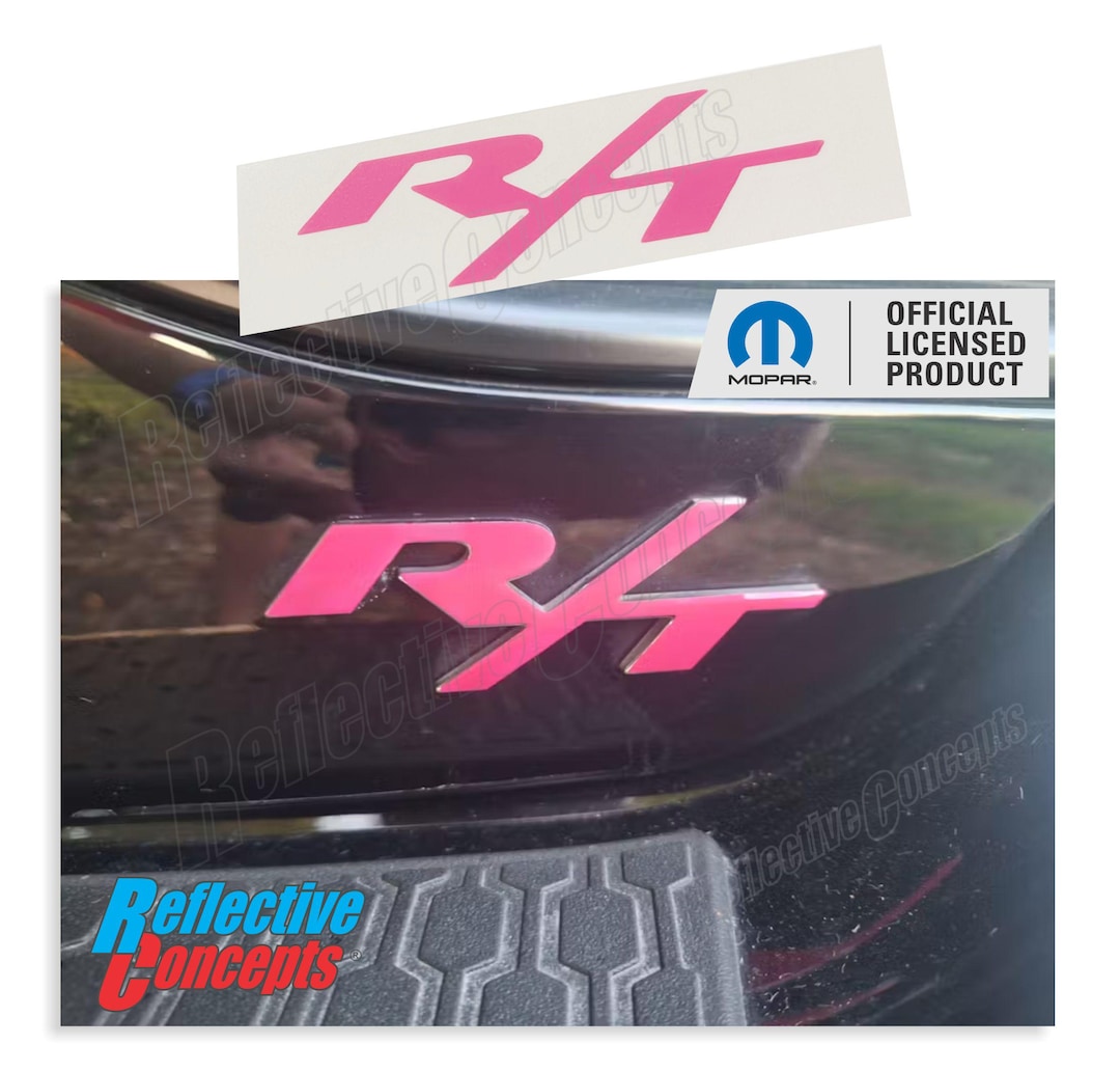 RT Trunk Emblem Overlay Sticker - 2006-2023 Charger R/T - Etsy