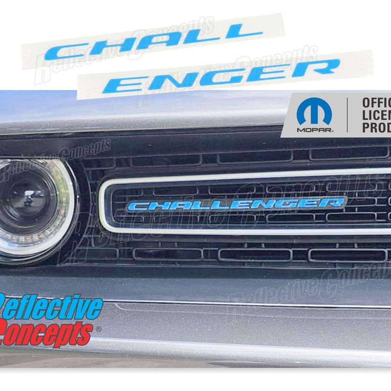 Challenger Overlay Stickers - Etsy