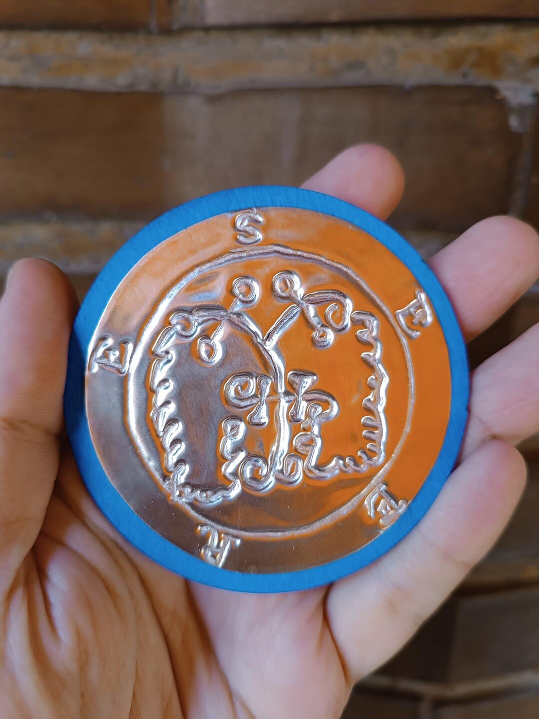 SEERE Sigil Goetia, Engraving in Metal TIN, Talisman 7.5 Cm - Etsy