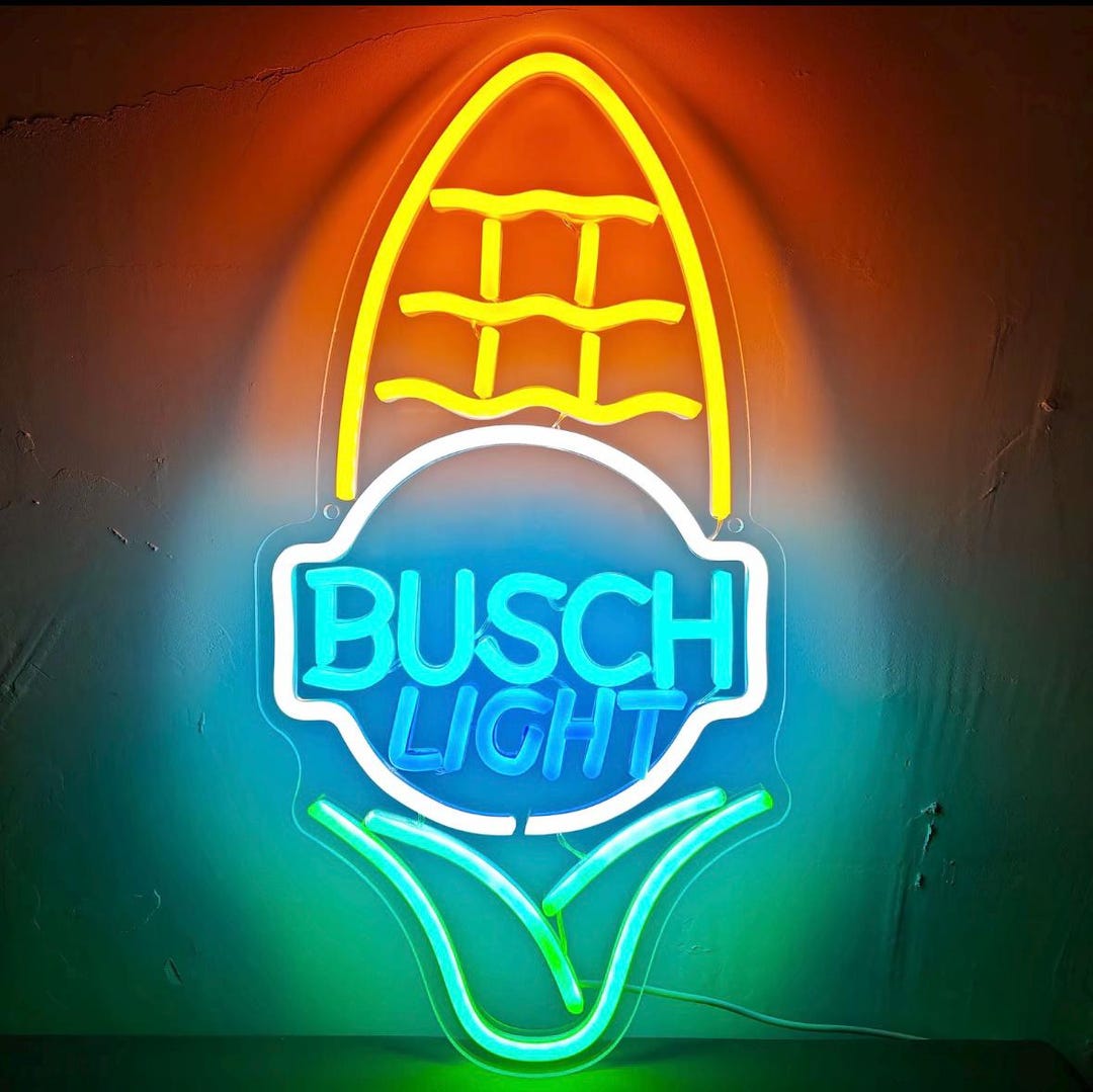 Bush Light Corn NEON Sign - Etsy