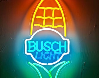 Bush Light Corn NEON Sign - Etsy