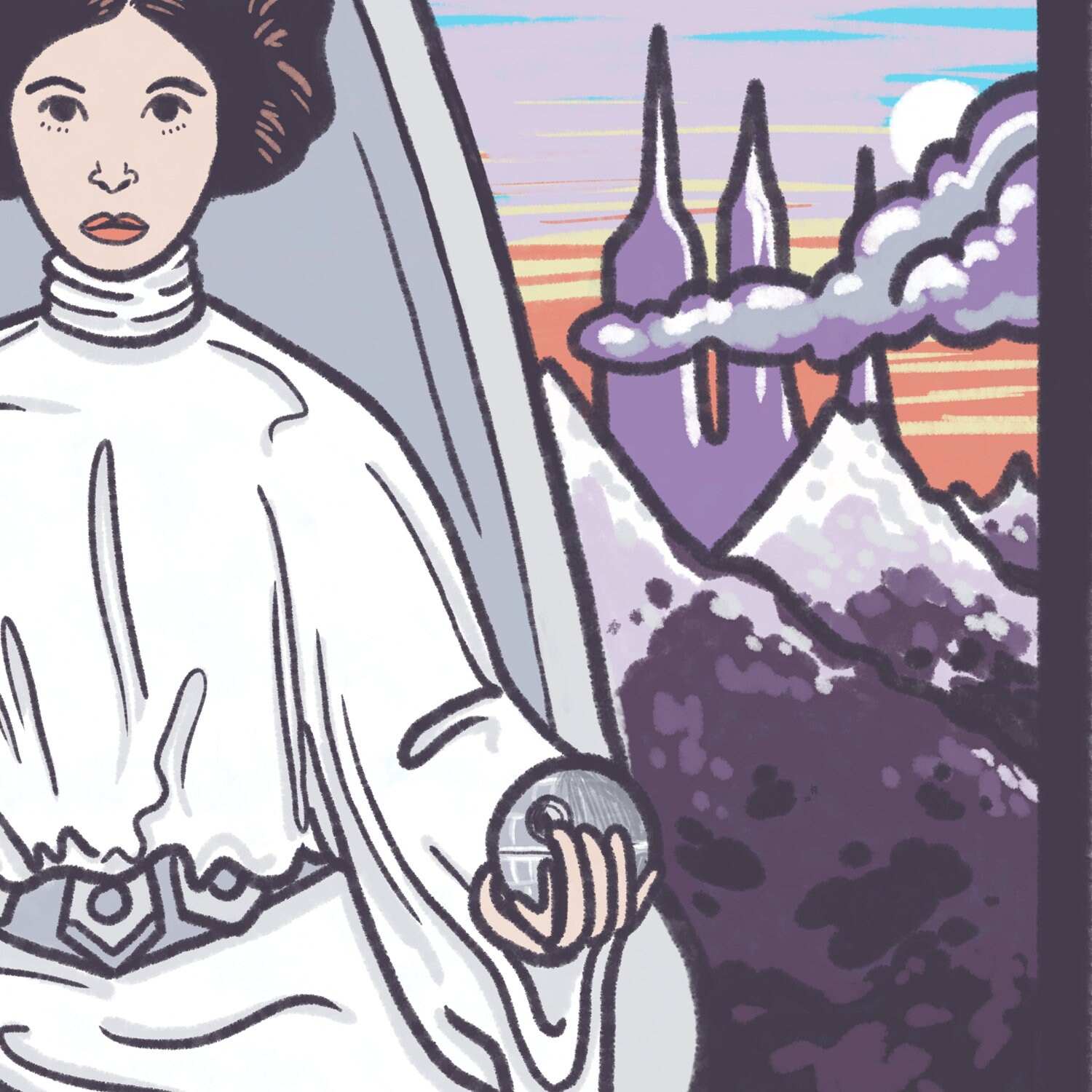 The Emperor IV - Tarot Card Art - 5x7 Art Print, Hand-cut and Mounted ...