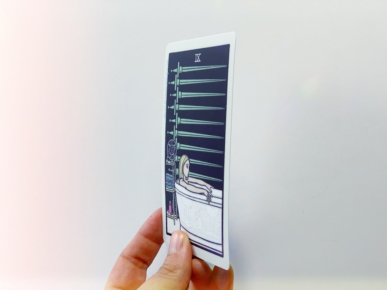 Vinyl Sticker - Nine of Swords - Margot Tenenbaum / the Royal ...