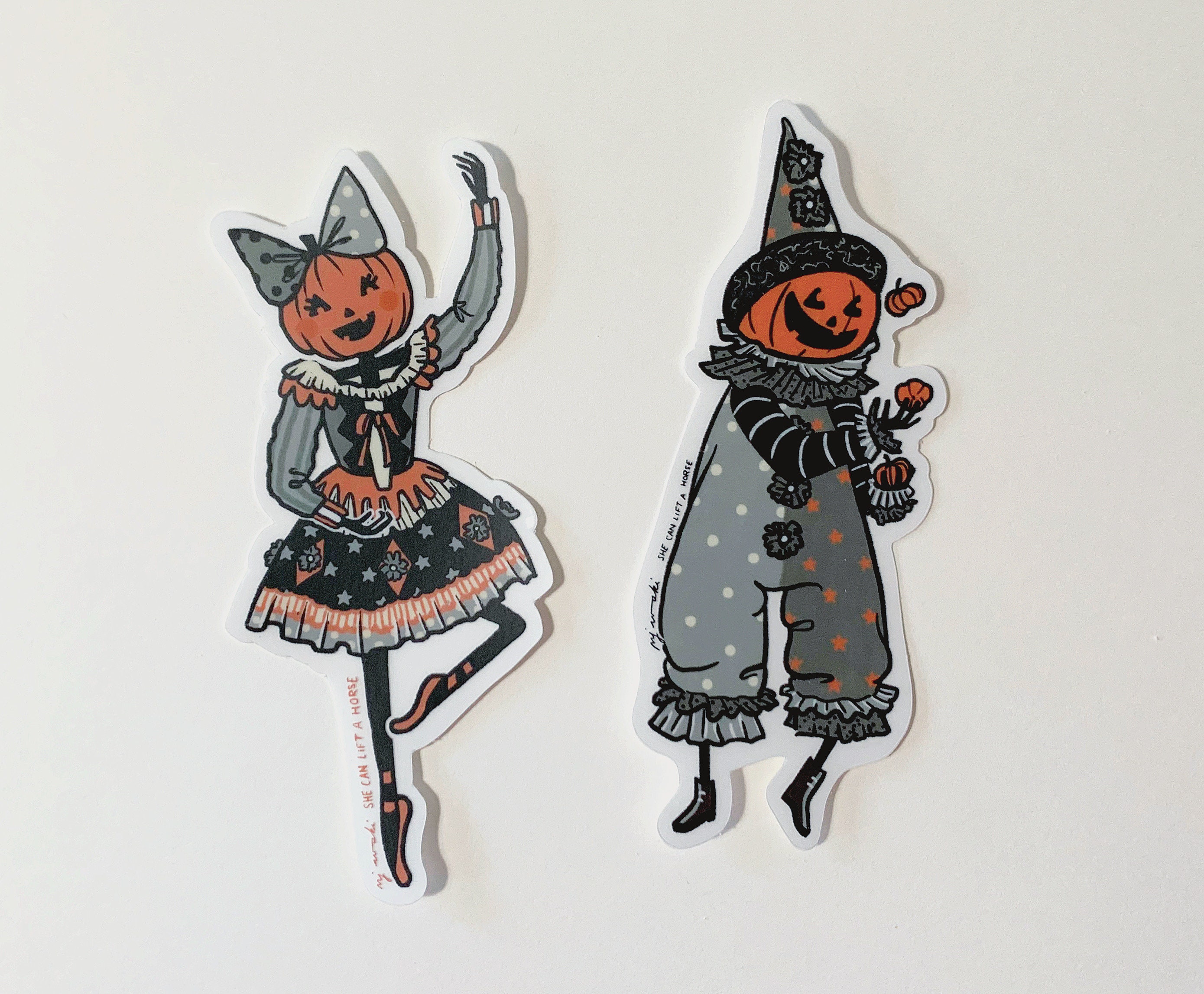 Juggling Jack clear vinyl sticker | Etsy