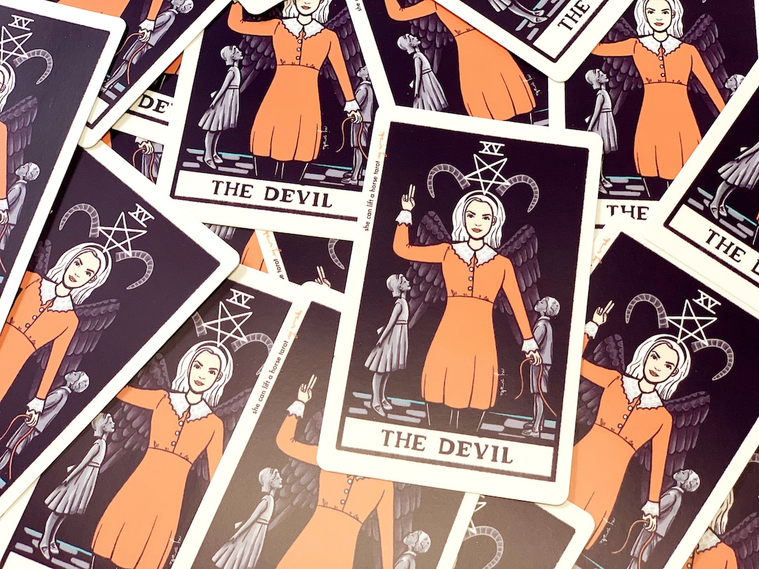 Vinyl Sticker - the Devil - Sabrina Spellman / the Chilling Adventures ...