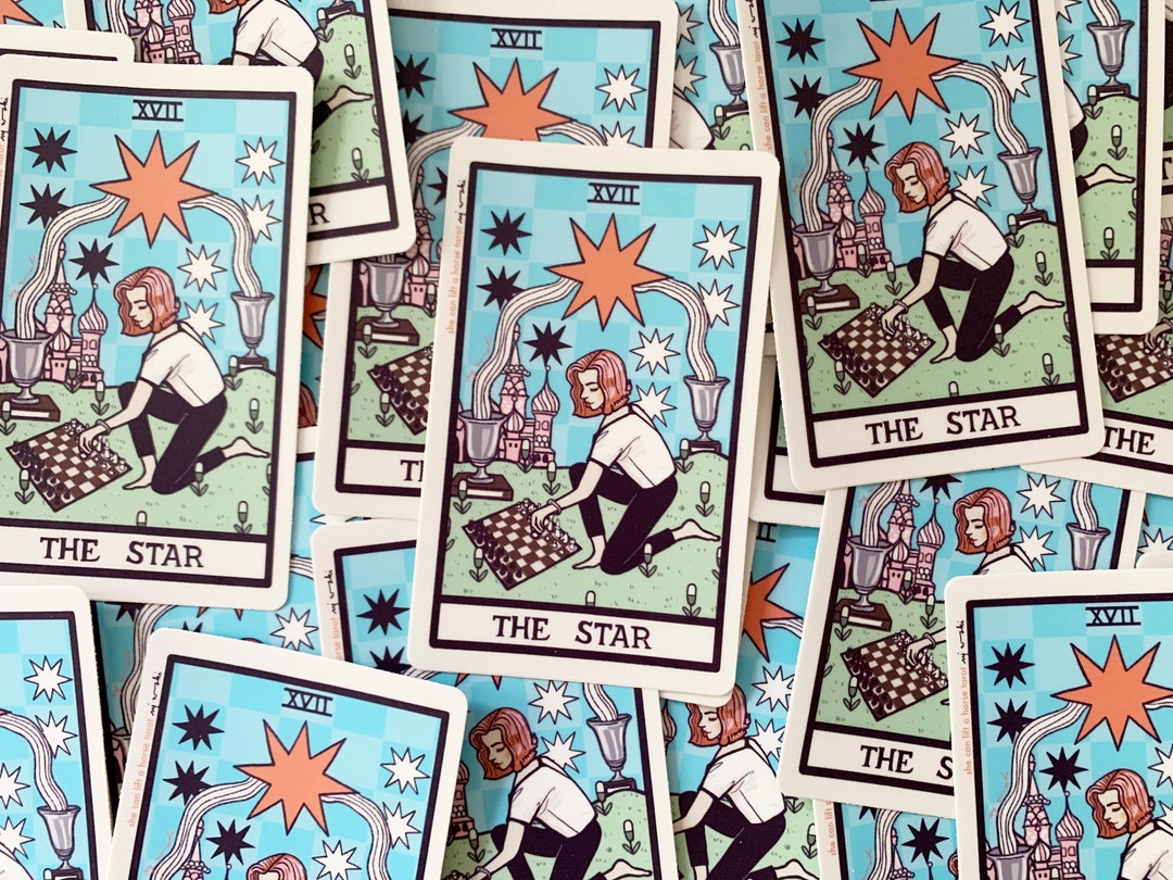Vinyl Sticker - the Star XVII - Series 2 - Etsy