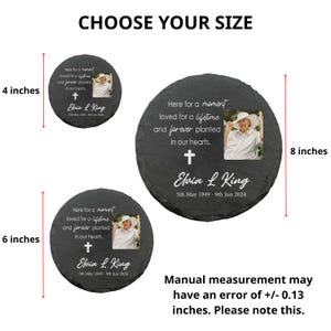 Custom Memorial Garden Stone, Memorial Yard Stone, Sympathy Gift ...