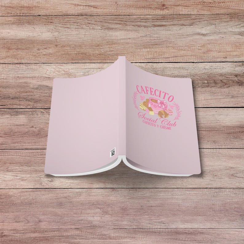 Latina Stationery Spanish Journal Pan Dulce Lover Notebook Pink Coffee ...