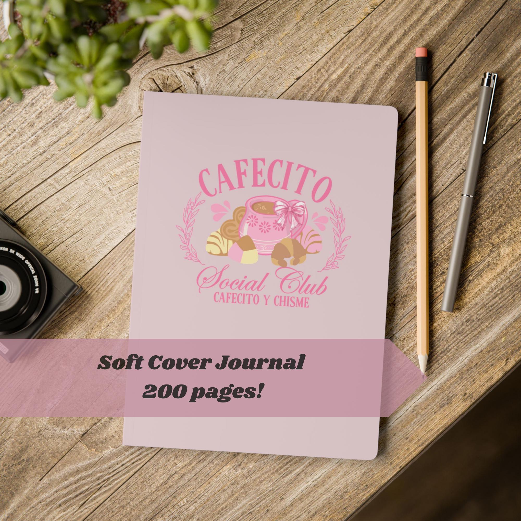 Latina Stationery Spanish Journal Pan Dulce Lover Notebook Pink Coffee ...