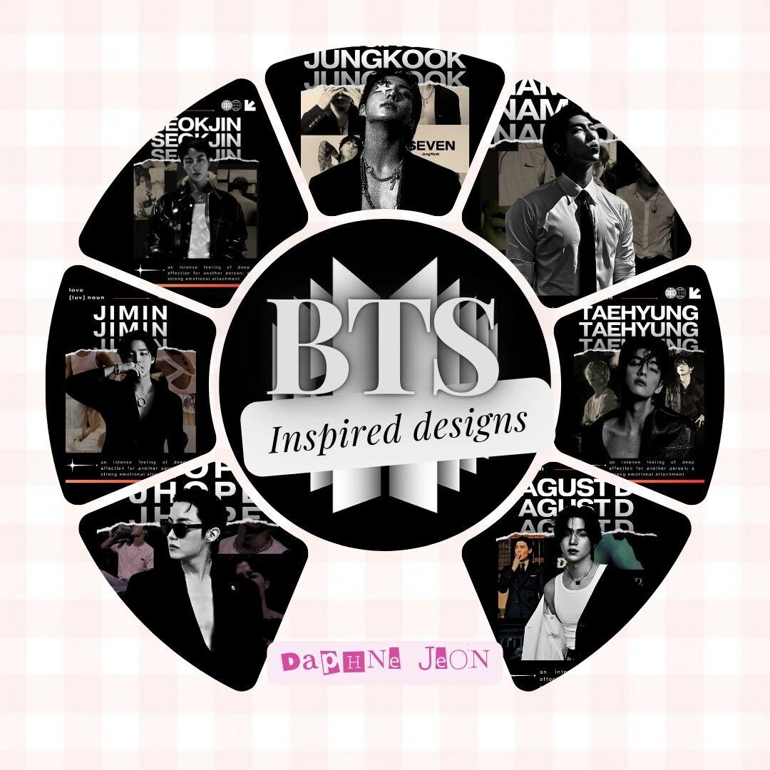 Bts-inspired Design Bundle, KPOP Design, BTSARMY, Printable Design - Etsy