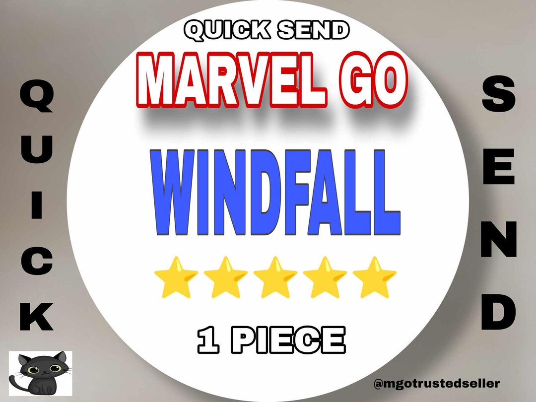 WINDFALL Marvel MONO Go STICKERS Cards All Available Also Golden Blitz ...