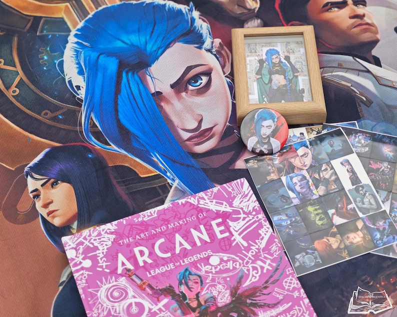 Arcane Artbook Gift Pack,the Art and Making of Arcane Artbook,handmade ...