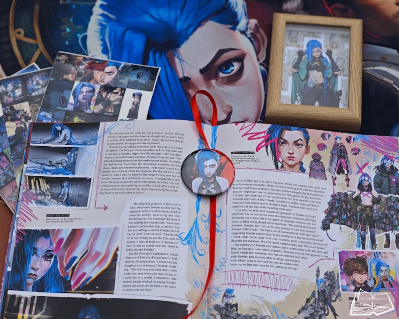 Arcane Artbook Gift Pack,the Art and Making of Arcane Artbook,handmade ...