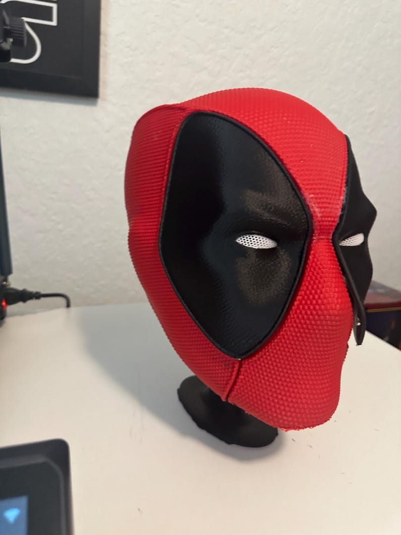 Deadpool Mask 3D Printed - Etsy