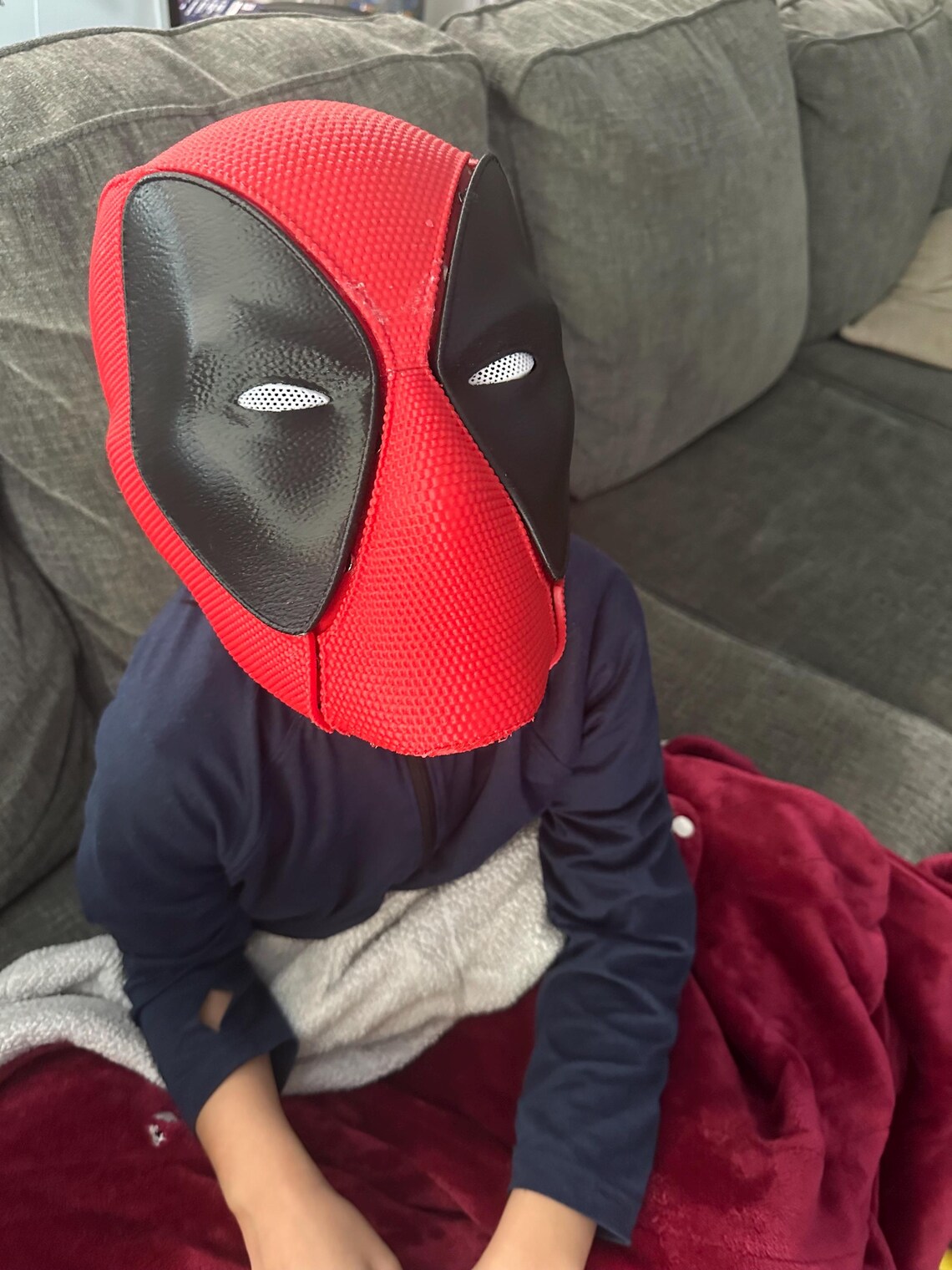 Deadpool Mask 3D Printed - Etsy