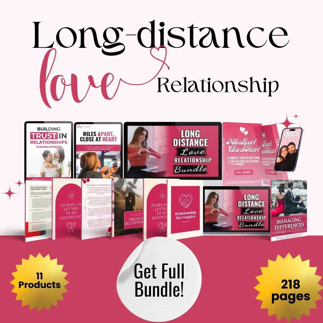 Long Distance Relationship, Therapy Worksheet, Couples Journal ...