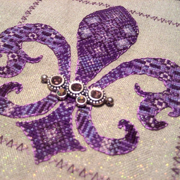 Lsu Cross Stitch Pattern - Etsy