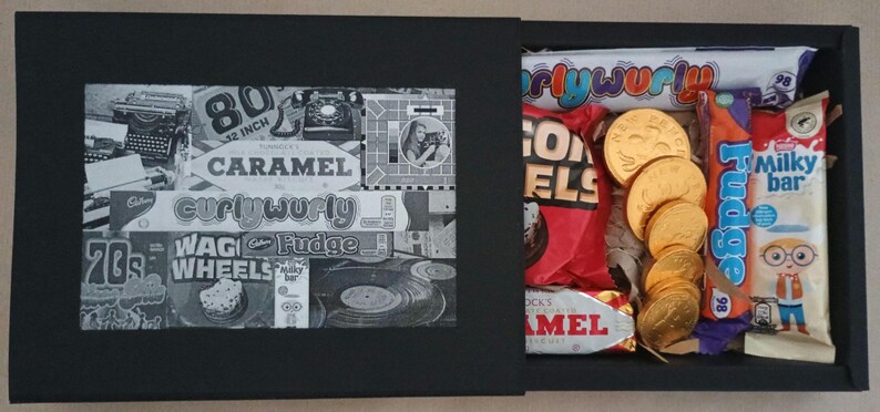Vintage 1970s/ 1980s Chocolate Treats Encased in a Beautifully Designed ...