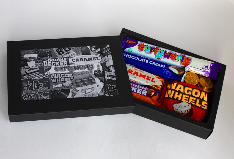 Vintage 1970s/ 1980s Chocolate Treats Encased in a Beautifully Designed ...
