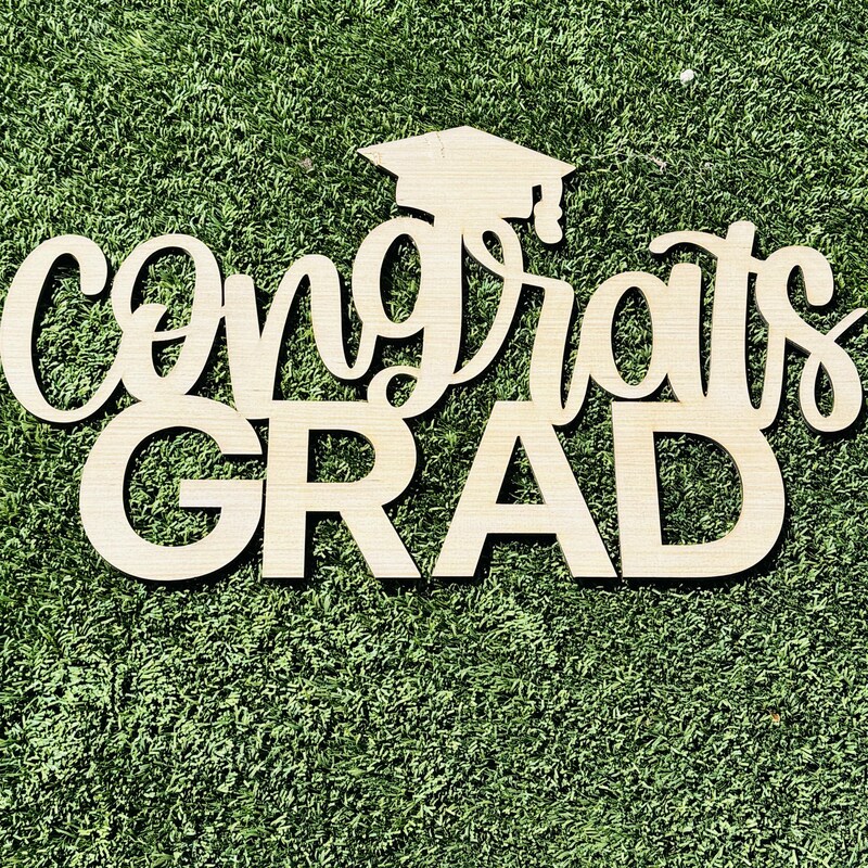 Congrats Sign - Etsy