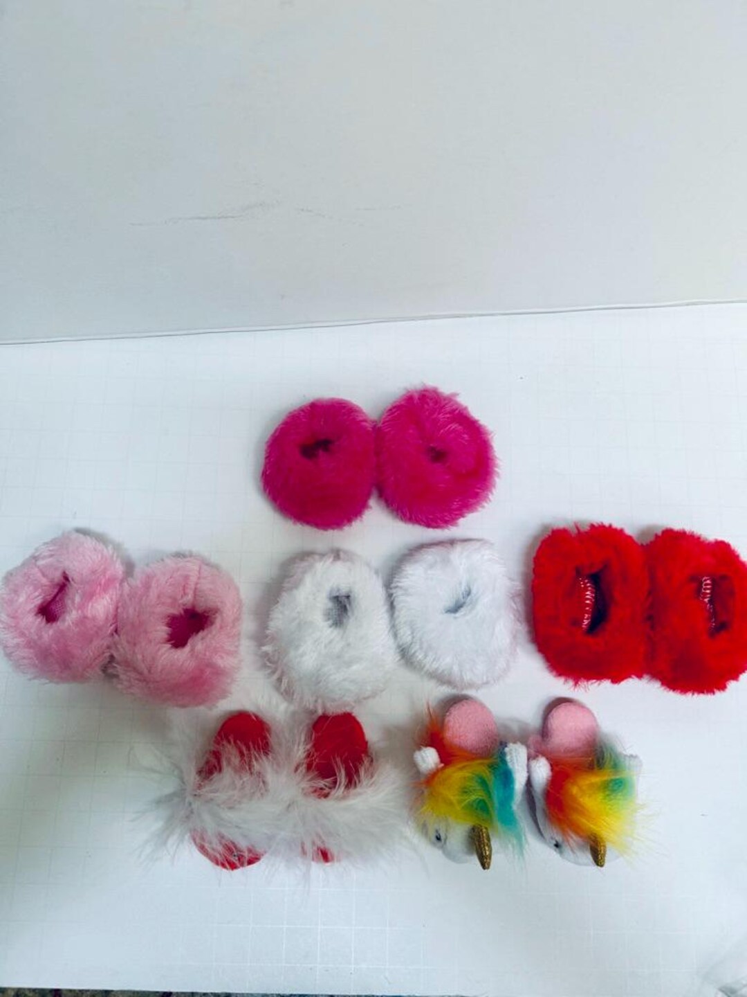 14.5" Doll Slippers, Doll Slippers, Doll Clothing, Doll Accessories, 14 ...