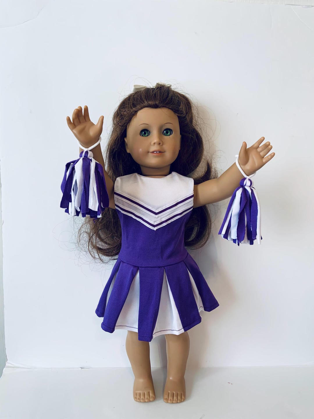 18" Doll Cheerleading Outfit, 18" Doll Clothes, 18" Doll Costume ...