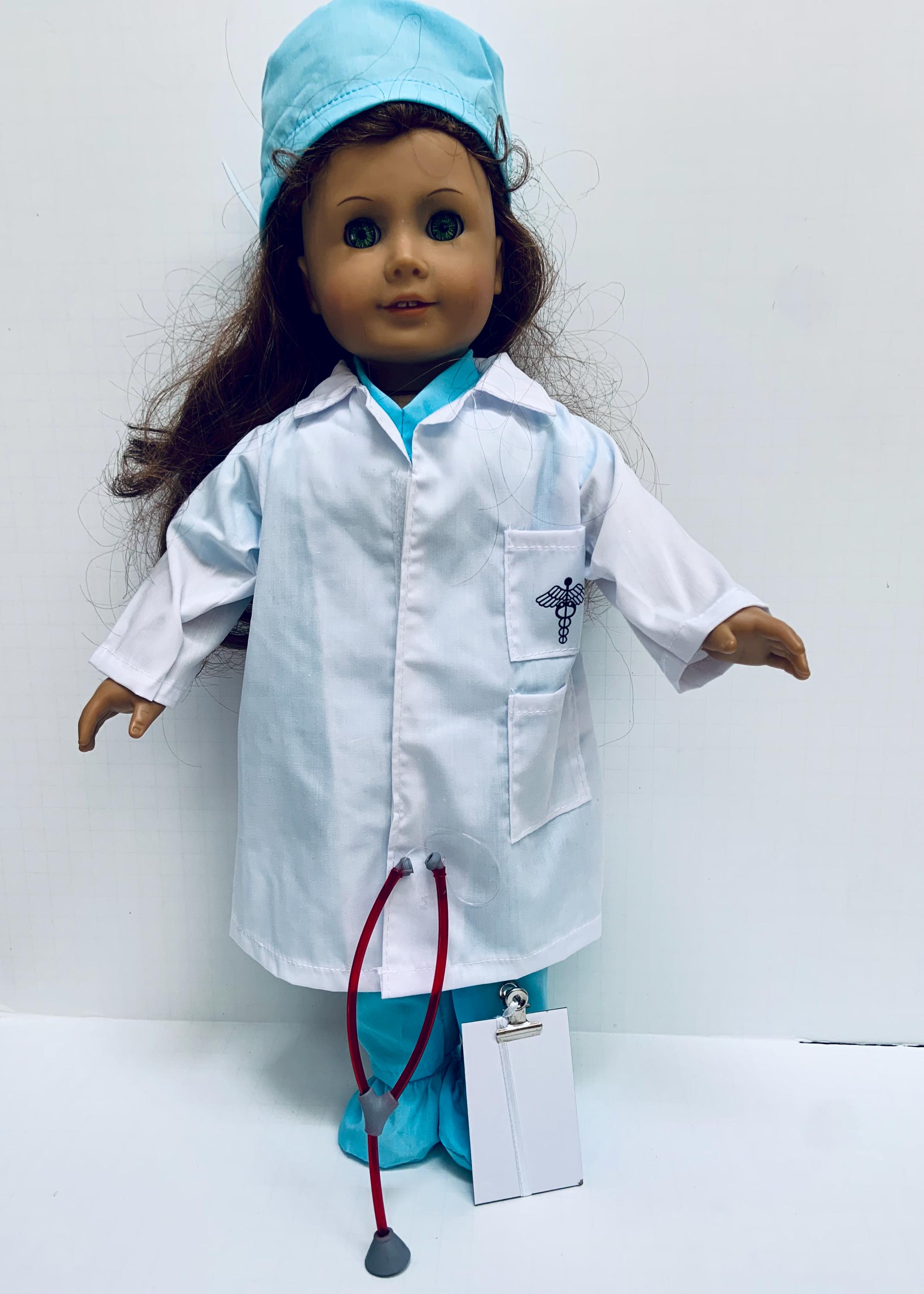 18" Doctors Outfit, 18" Doll Clothing, American Made Doll Clothing ...