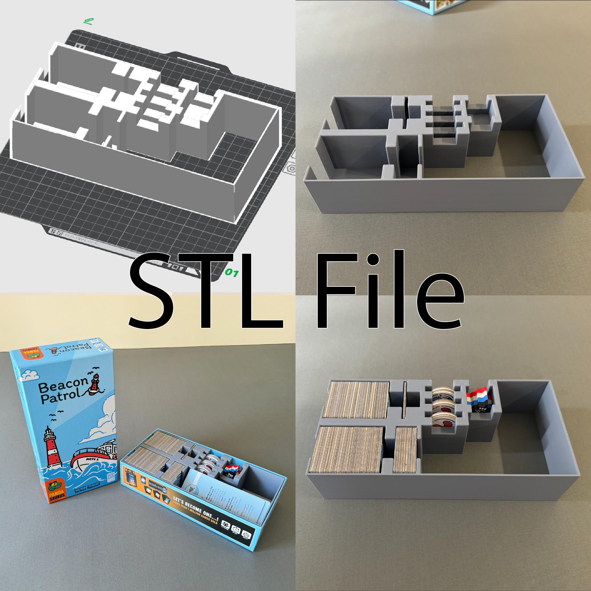 STL Files for Beacon Patrol Board Game Insert - Etsy