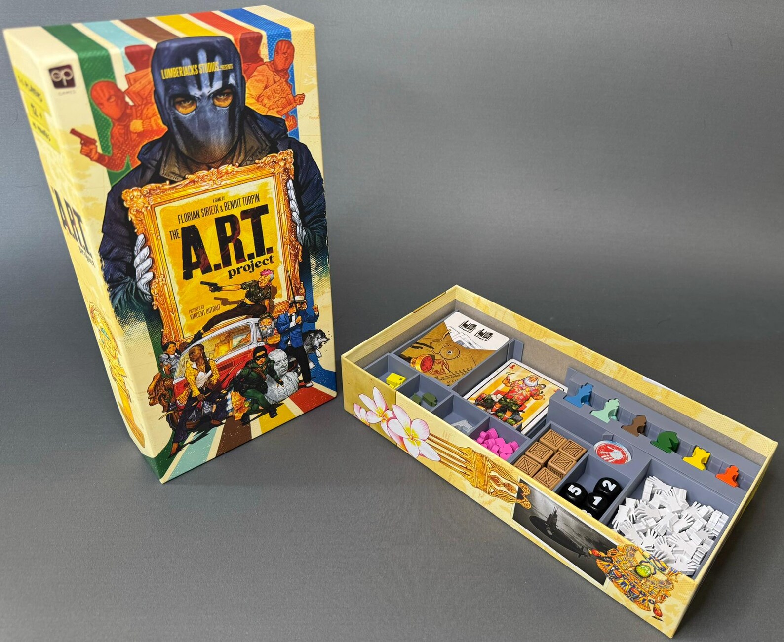 Updated STL Files for ART Project Board Game Insert - Fit's Sleeved ...