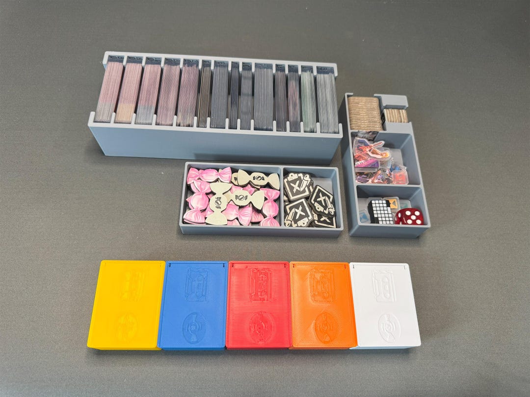 STL Files for Rock Hard Board Game Insert - Etsy