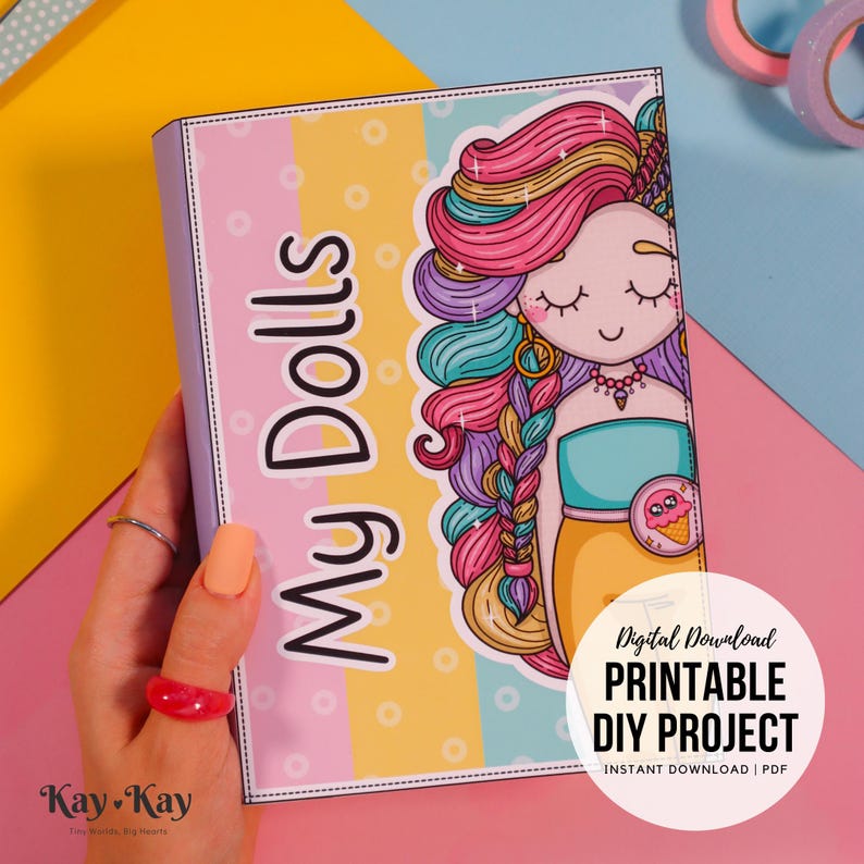 Printable Organizer for Paper Dolls dolls Templates Are Not Included ...