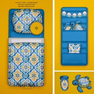 Printable Paper Sleeping Bag Template, Digital Download, Activities for ...