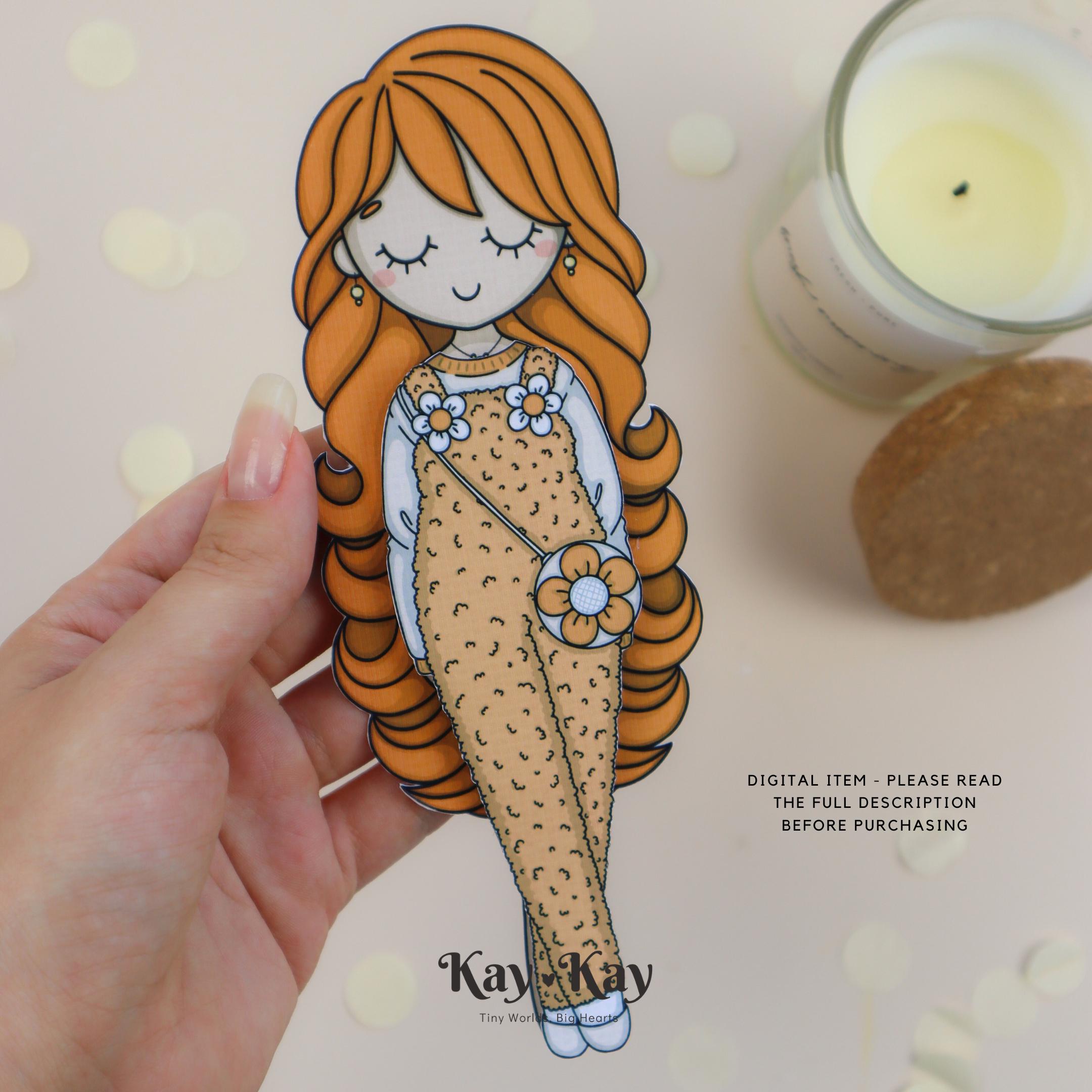 Printable Paper Clothes Set Template, Digital Download, Activities for ...