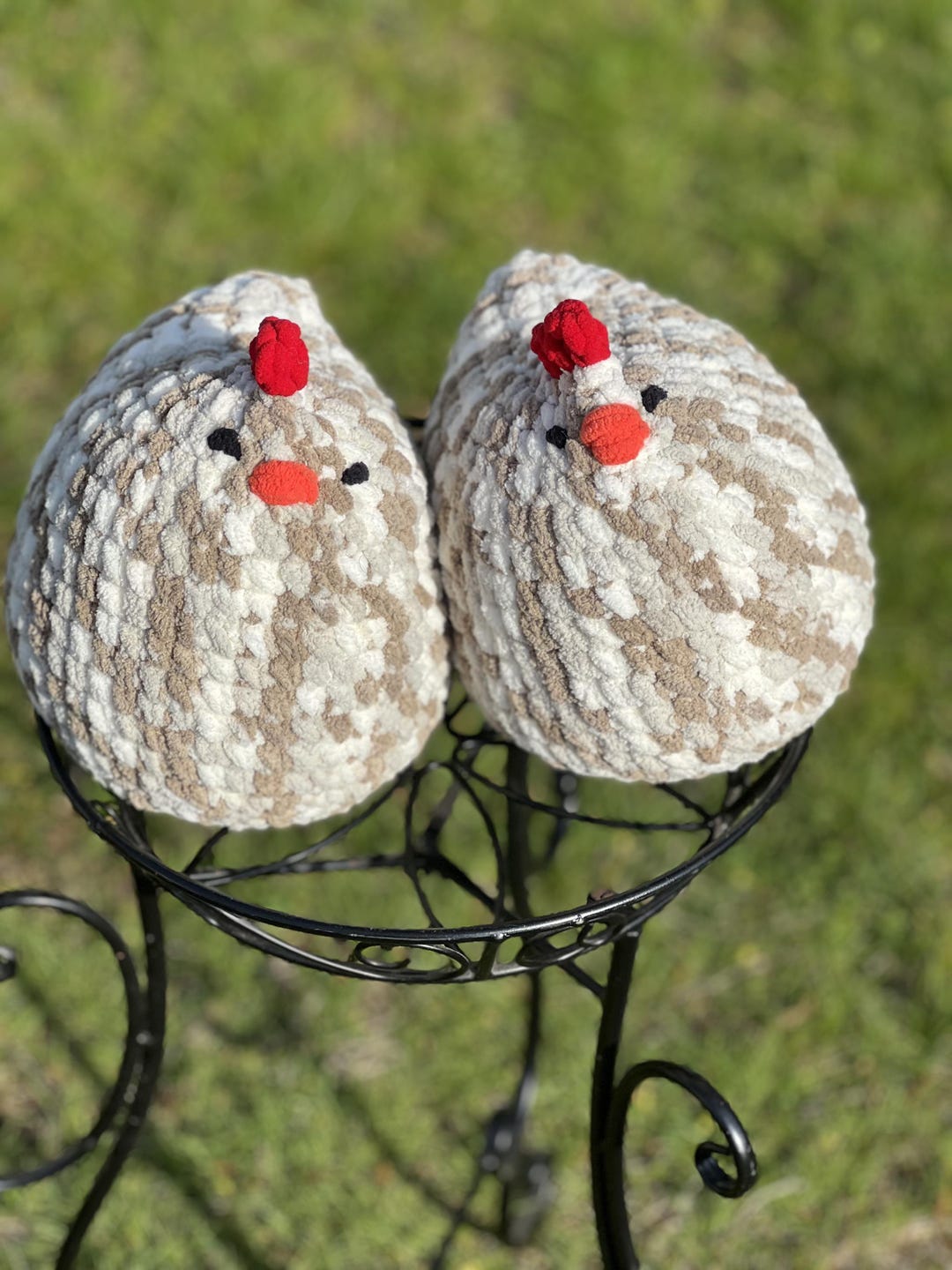 Crochet Chicken Plushie | Handmade Chick Amigurumi - Etsy