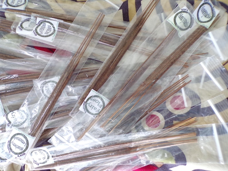 Incense Variety Pack : Hand Dipped, 15 Sticks, Personalized Scent - Etsy